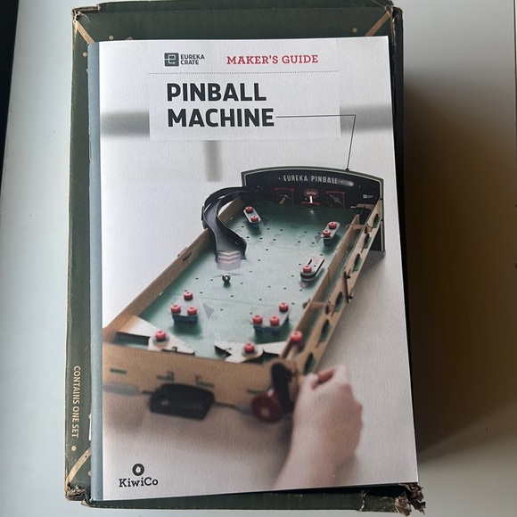 KiwiCo | Toys | Kiwico Eureka Crate Build Your Own Pinball Machine New ...